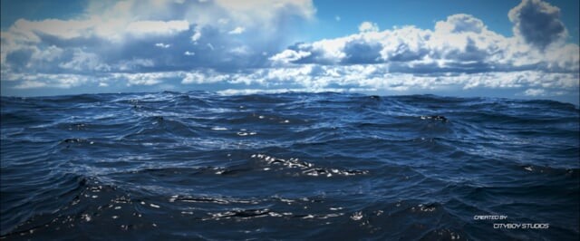ArtStation - Ocean Render