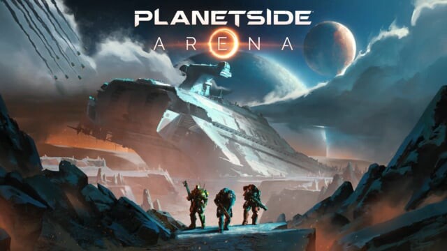 ArtStation - Planetside Arena: Logo Design