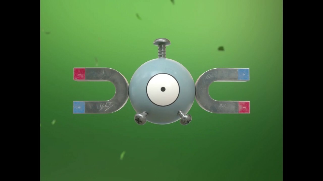 ArtStation - Magnemite Pokemon