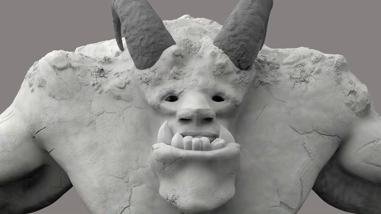 ArtStation - Stone Creature