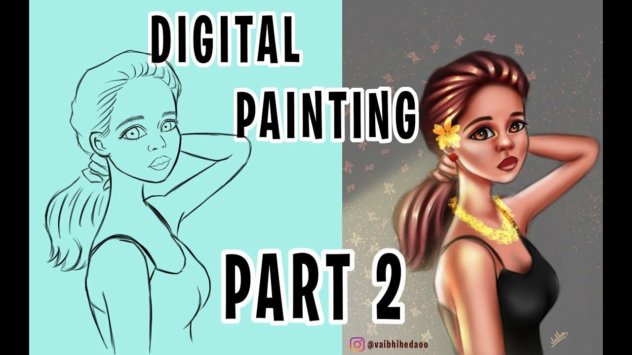 ArtStation - Digital Painting PROCESS tutorial PART 2