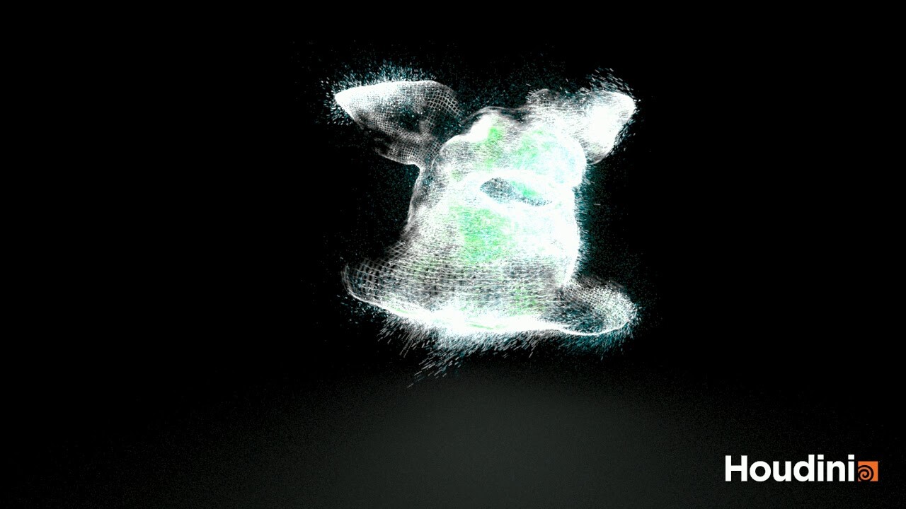 ArtStation - Pig Head Particle Sim