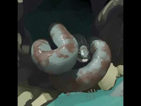 ArtStation - Quill VR Painting - Eel Monster