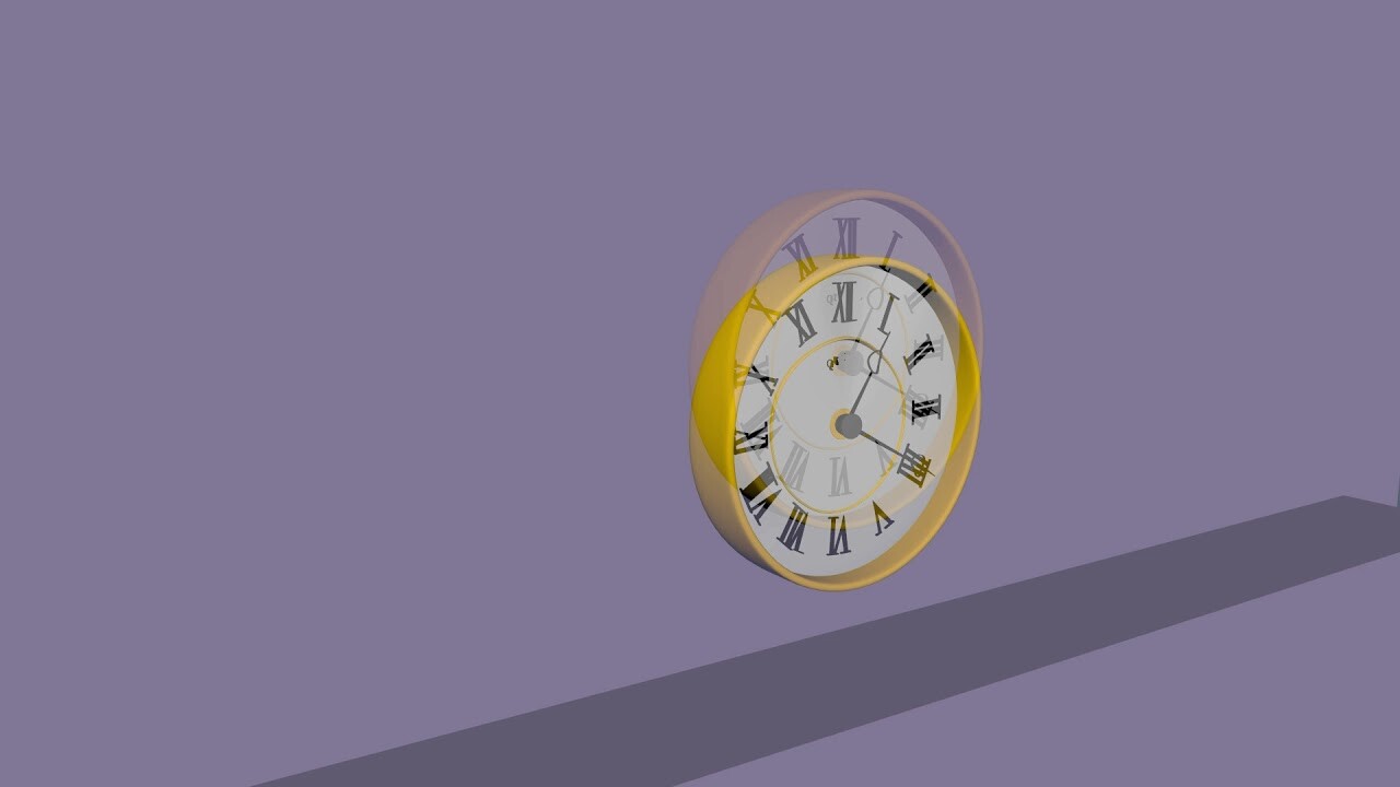 ArtStation - Melted clock