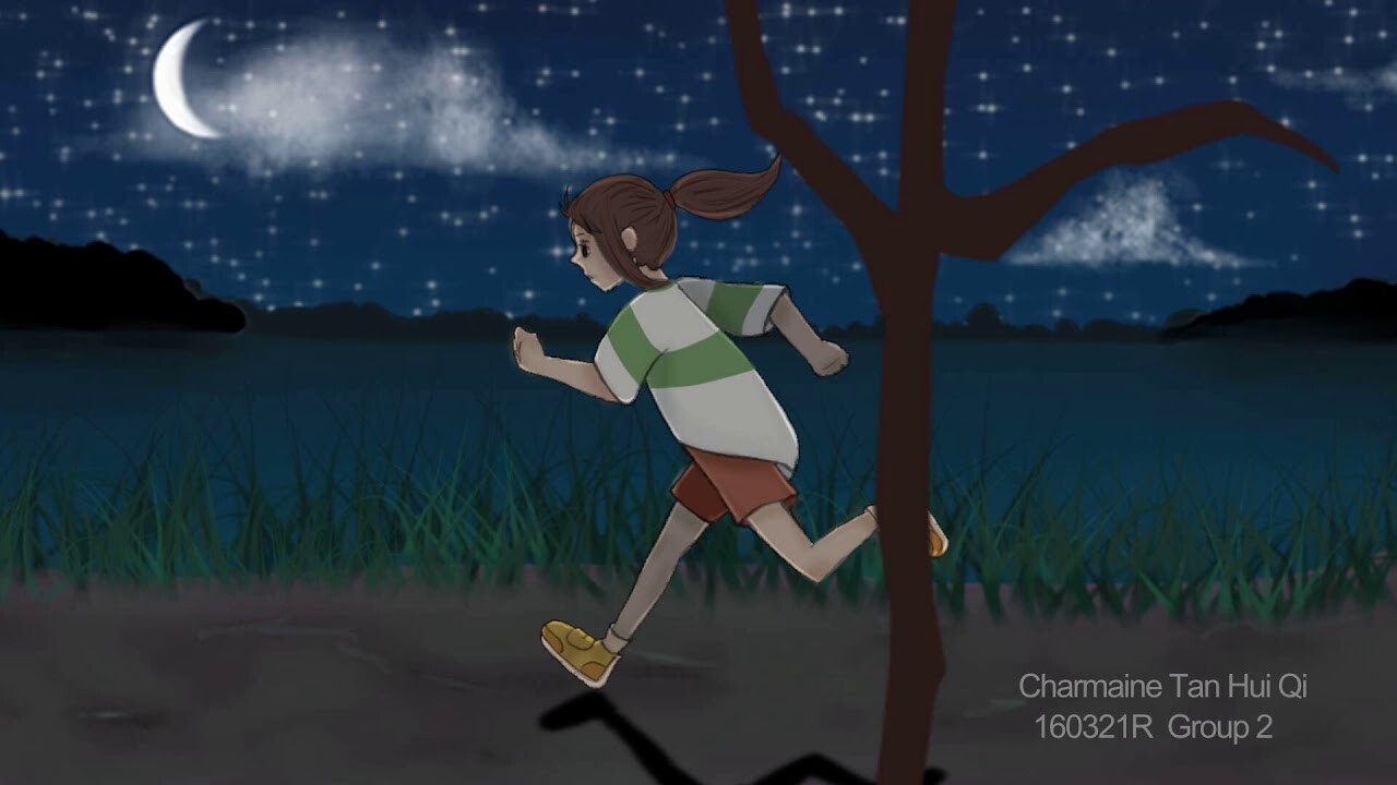 ArtStation - Run Cycle 2D Animation