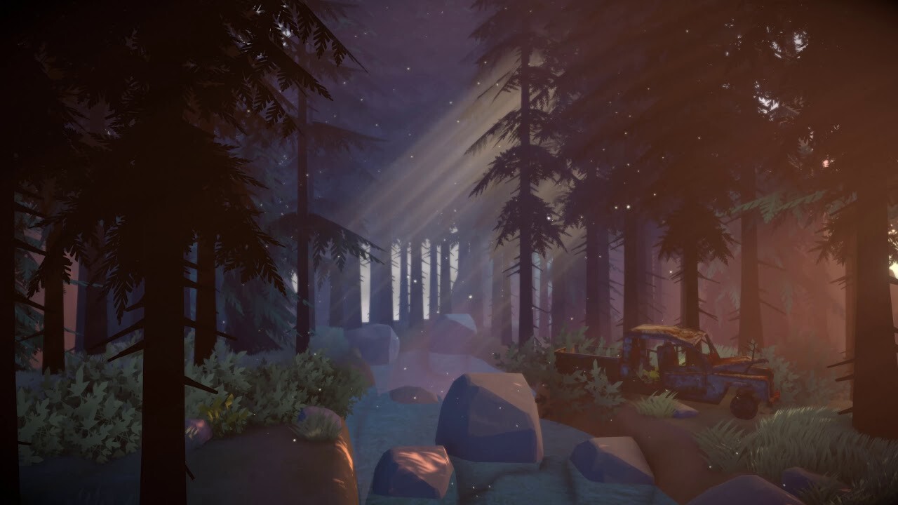 ArtStation - Forest level design