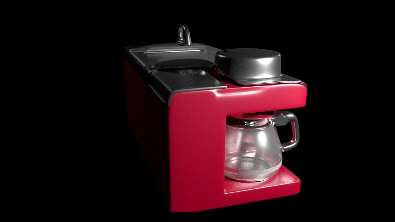 ArtStation - Breakfast machine model
