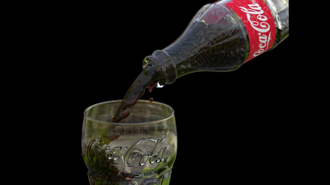 ArtStation - Coca Cola - Fluid Simulation