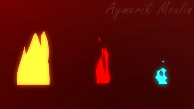 ArtStation - MOTION ANIMATION - 2D FIRE CONCEPT