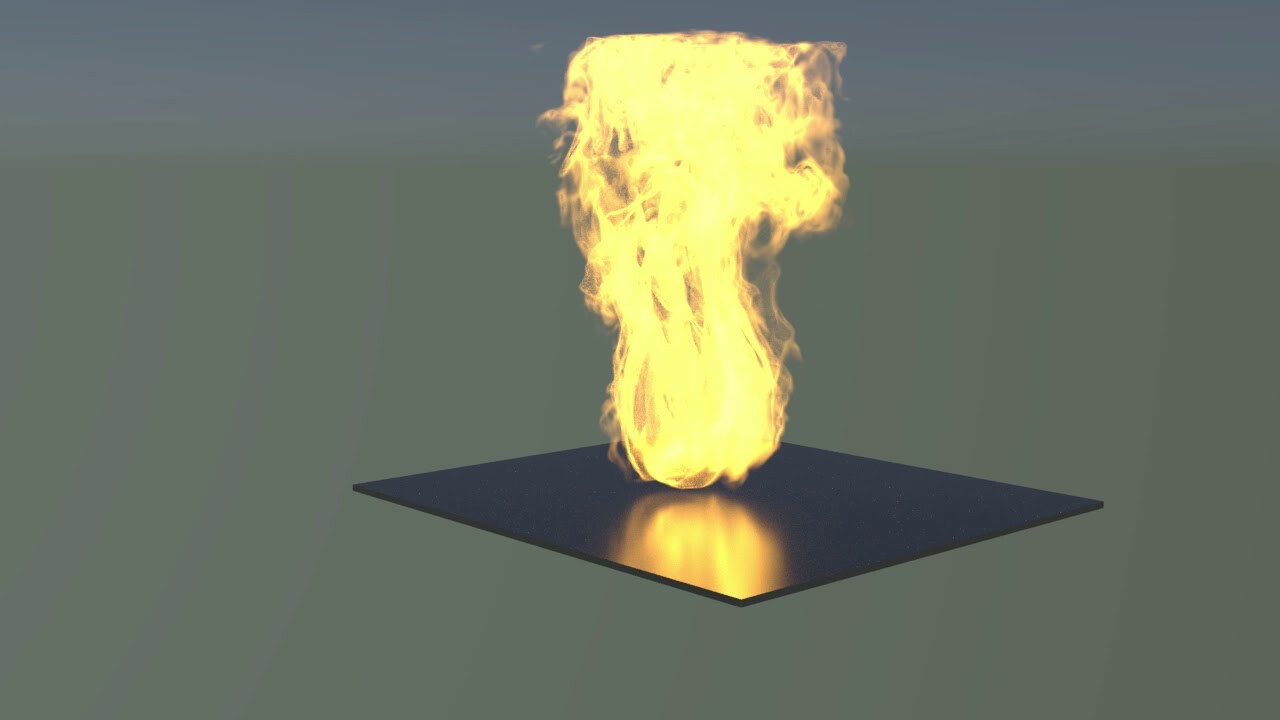 ArtStation - Houdini fire test