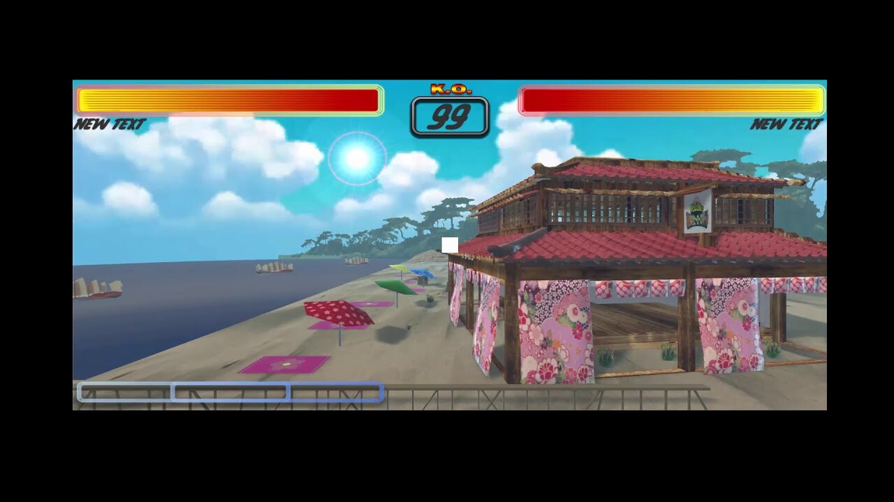 ArtStation - Project 2: Concept of Fighting Game Stage