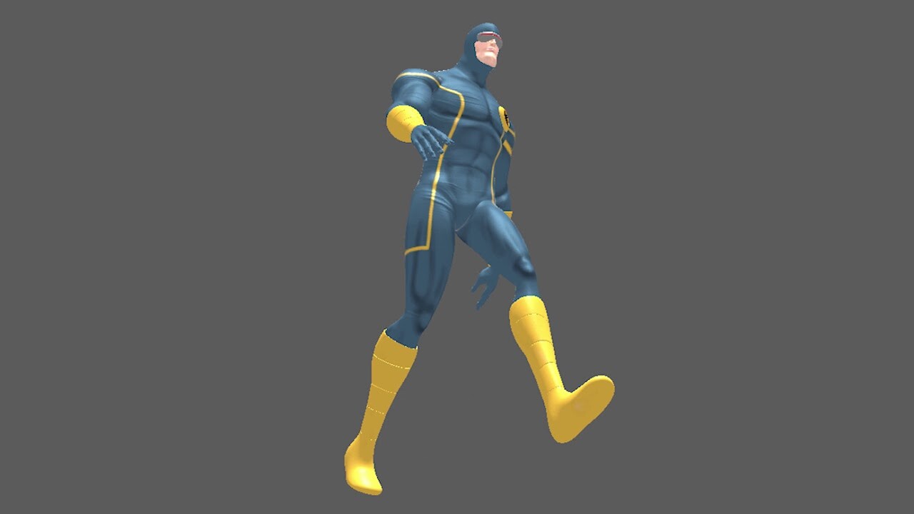 ArtStation - walk Cycle-ops