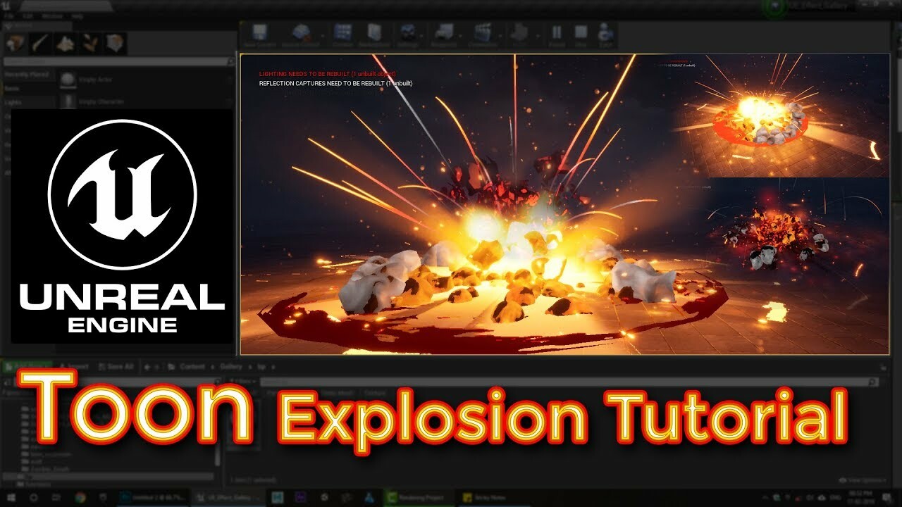 ArtStation - Unreal Engine Toon Explosion Tutorial