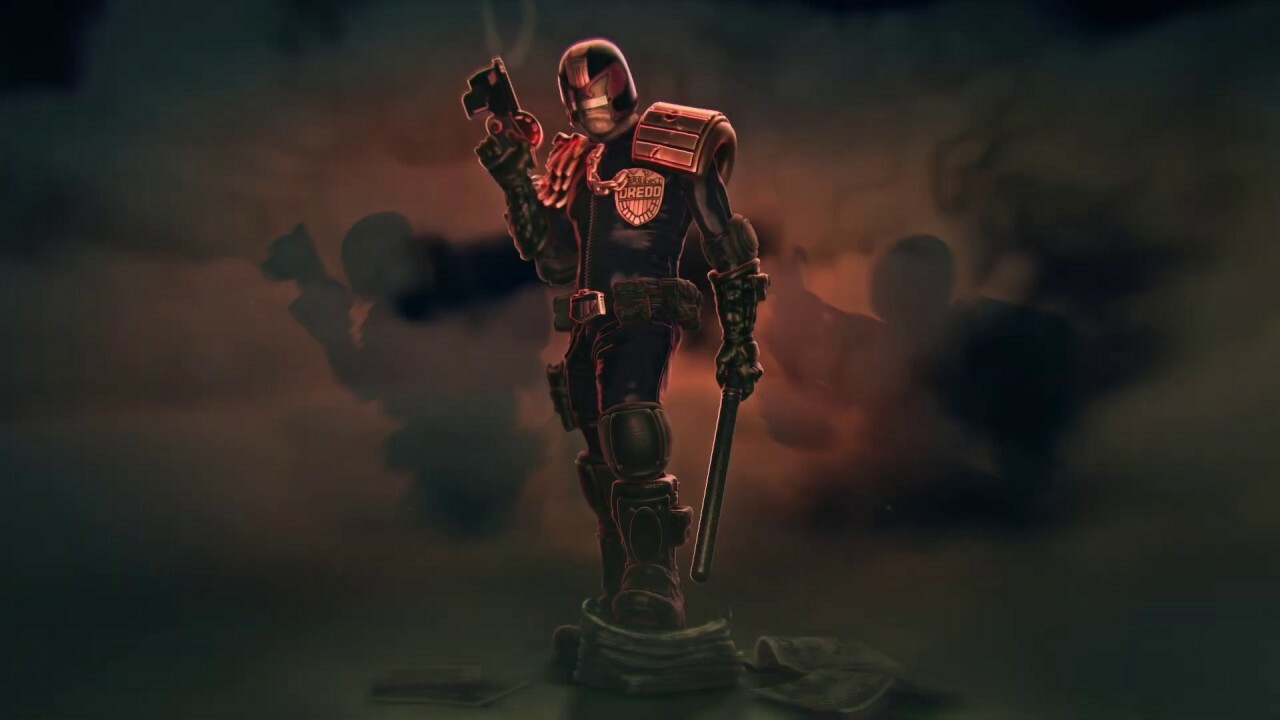 ArtStation - Judge Dredd - Stamping out Thrill power