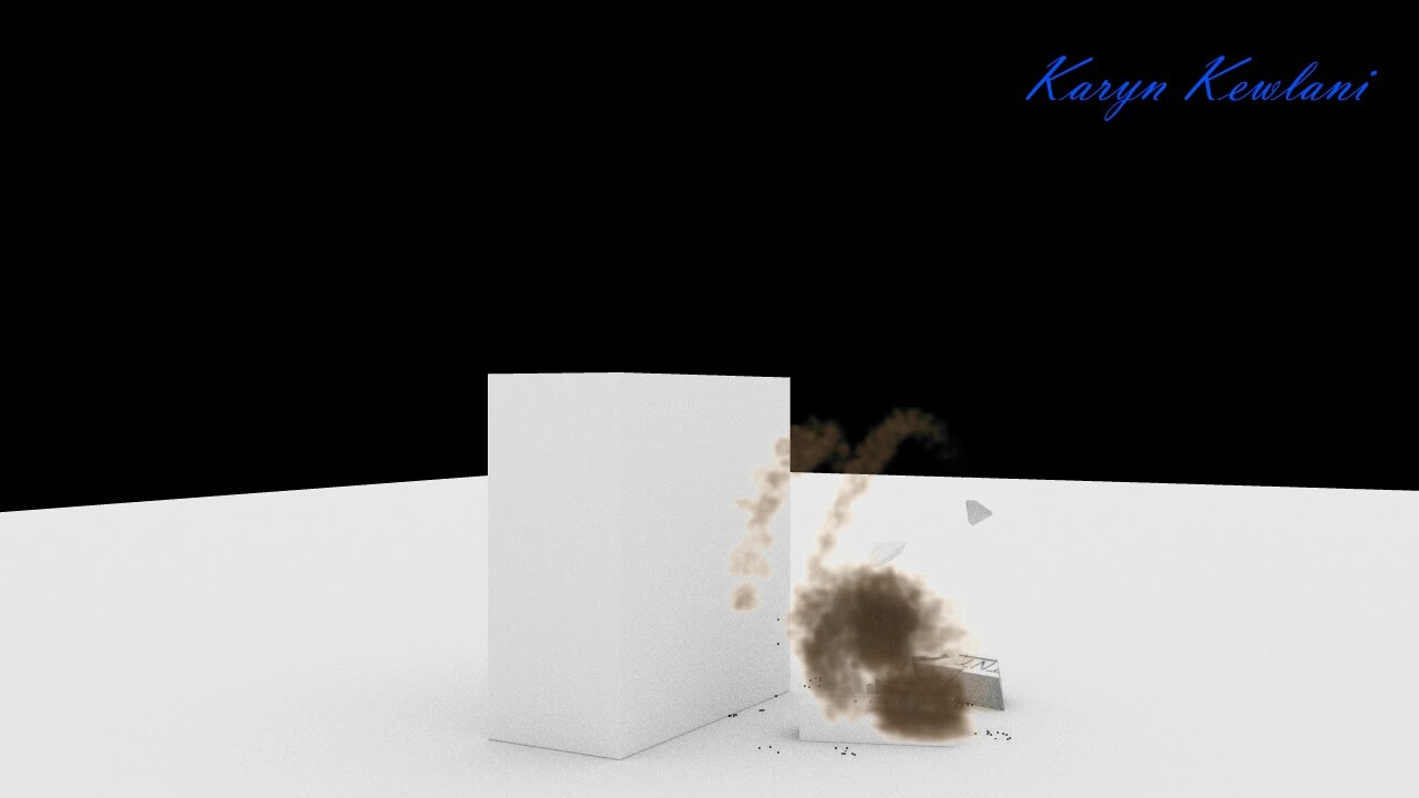 ArtStation - Brick Destruction In Maya Bullet Physics