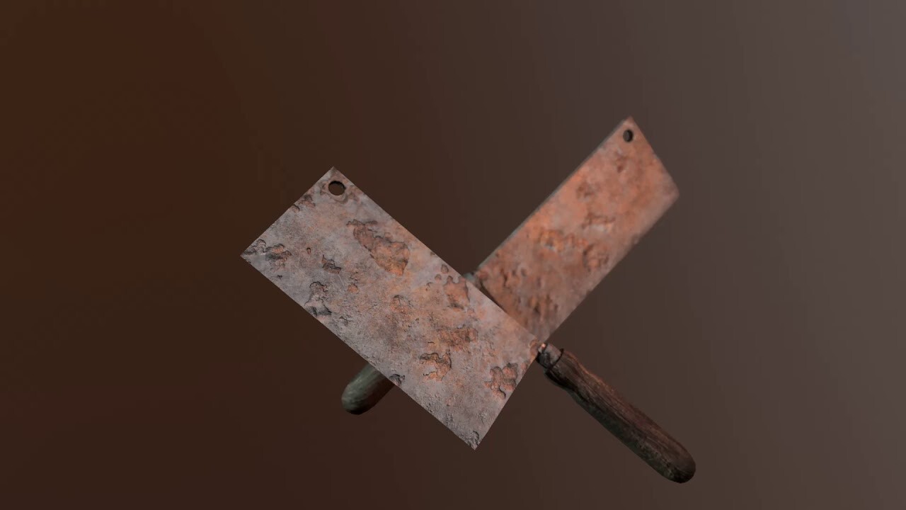 ArtStation - Cleaver 3d model Unreal Engine 4