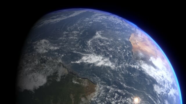 ArtStation - Blue Marble Earth