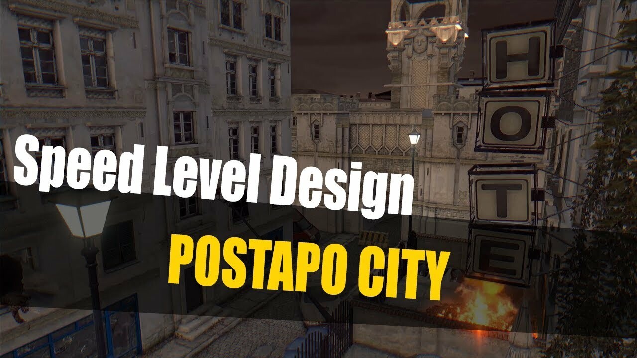 ArtStation - Postapo City speed Level Design