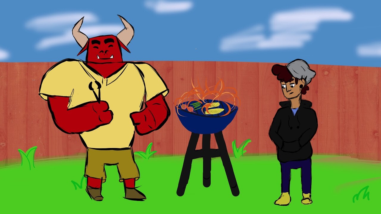 ArtStation - ANIM1300 Final: Helldad