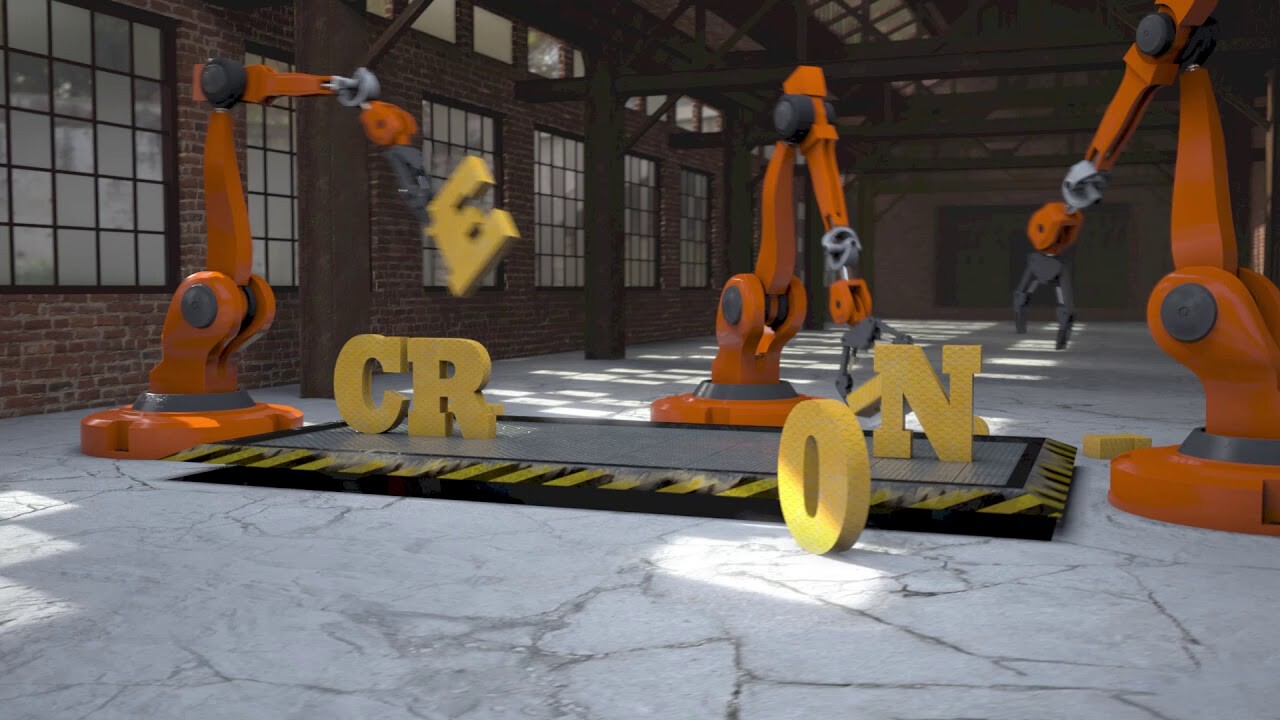 ArtStation - Short Motion Graphic Sequence - Robotic Arms