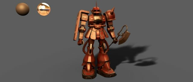ArtStation - Red Zaku