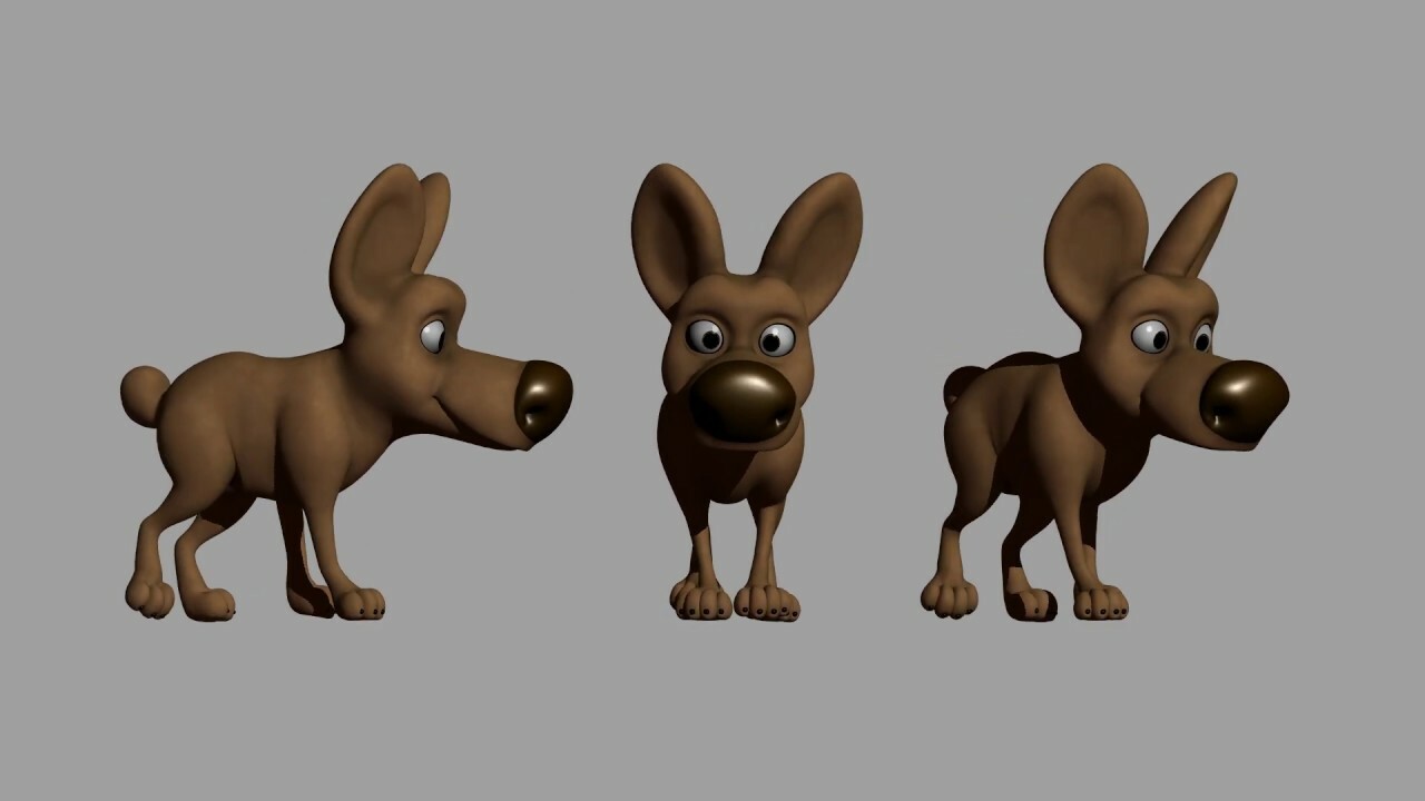 ArtStation - DOG WALK Animation