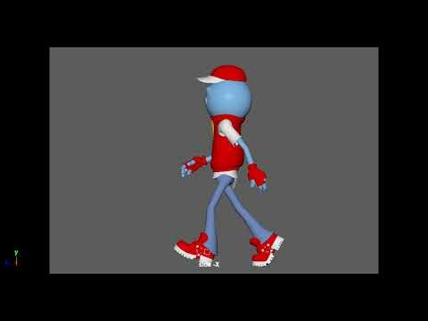 ArtStation - Standard Walk Cycle test