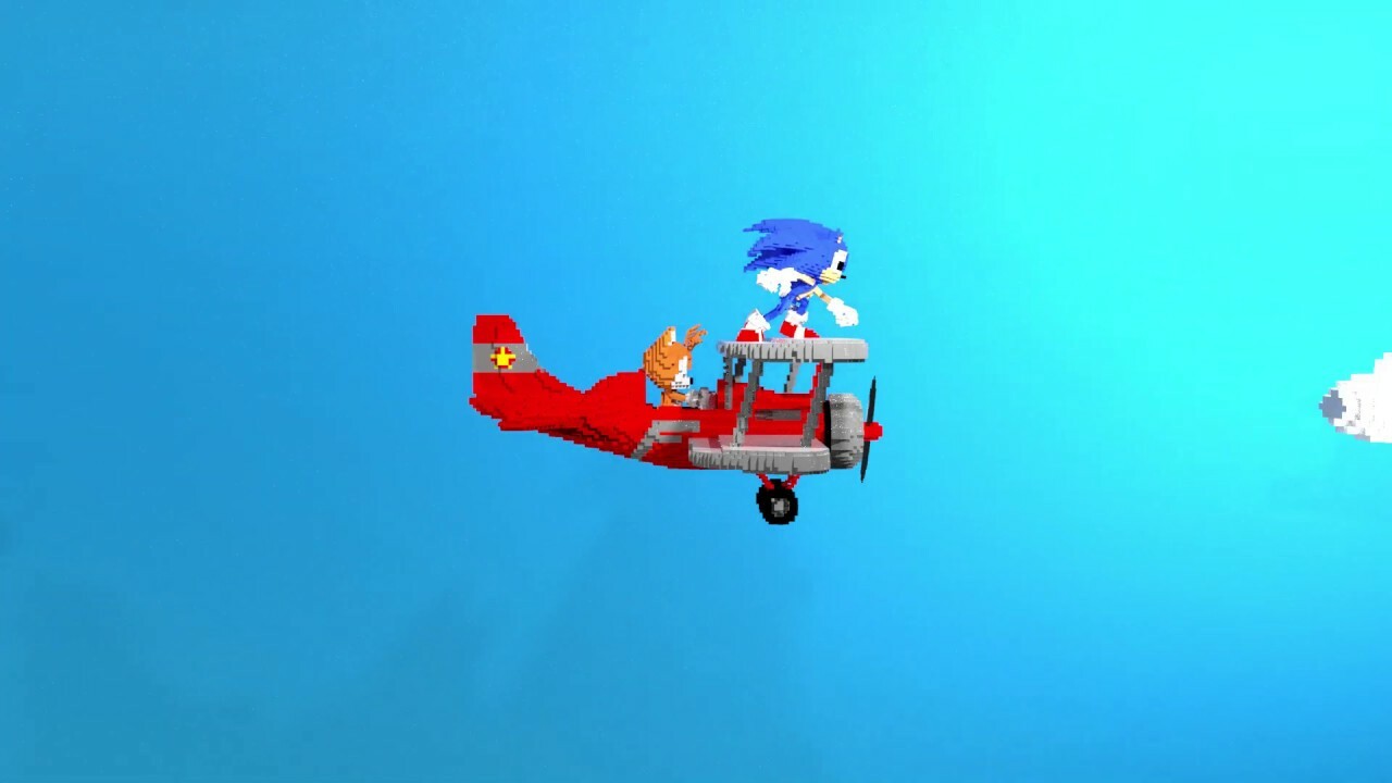 ArtStation - Sonic and Tails Voxel