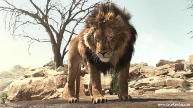 ArtStation - African Lion