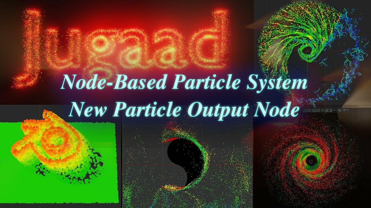 ArtStation - Node-Based Particles for AN with Particle Output Node for Blender