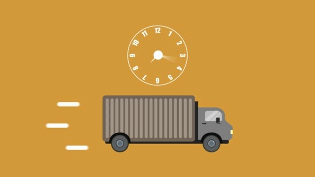 ArtStation - Truck Moving Motion Graphics