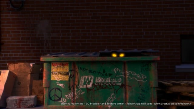 ArtStation - Dumpster Monsters