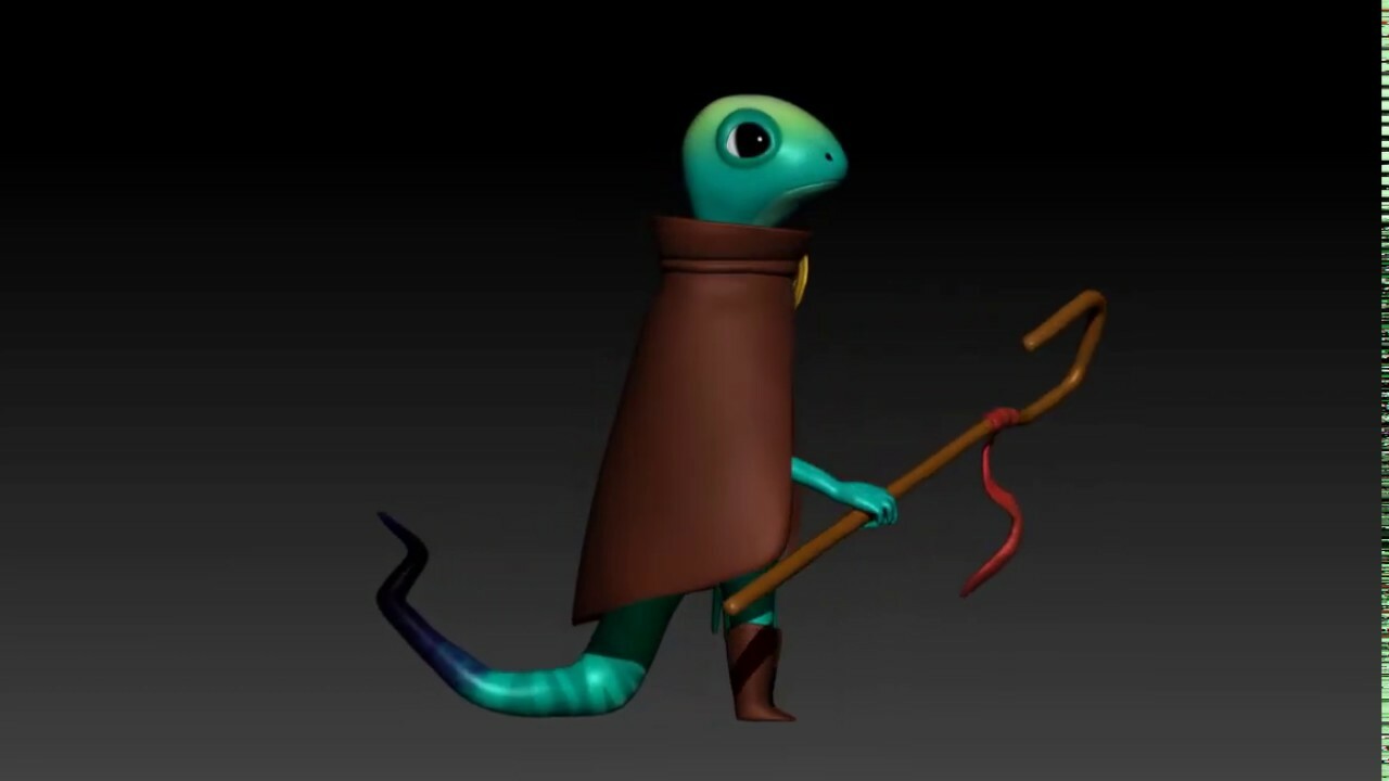 ArtStation - Lizard Wizard