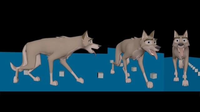 ArtStation - Dog Walk Cycle