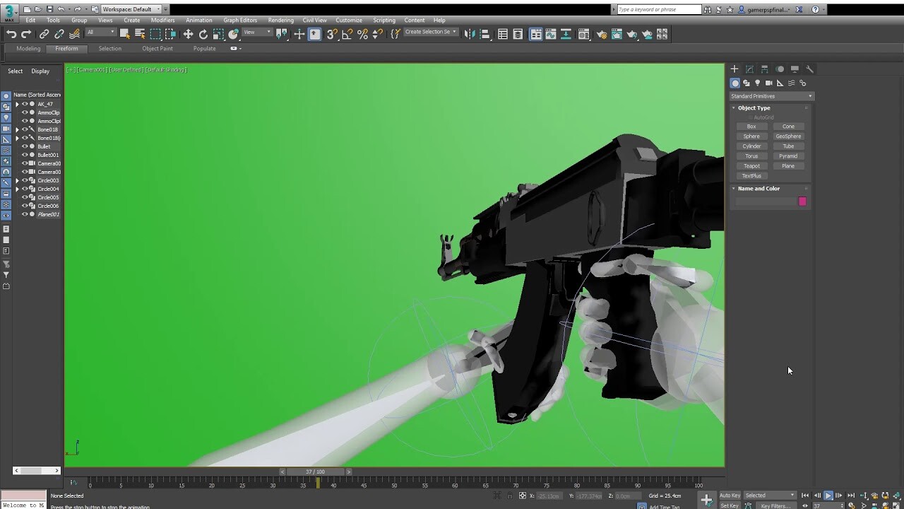 ArtStation - Gun Reload Animation
