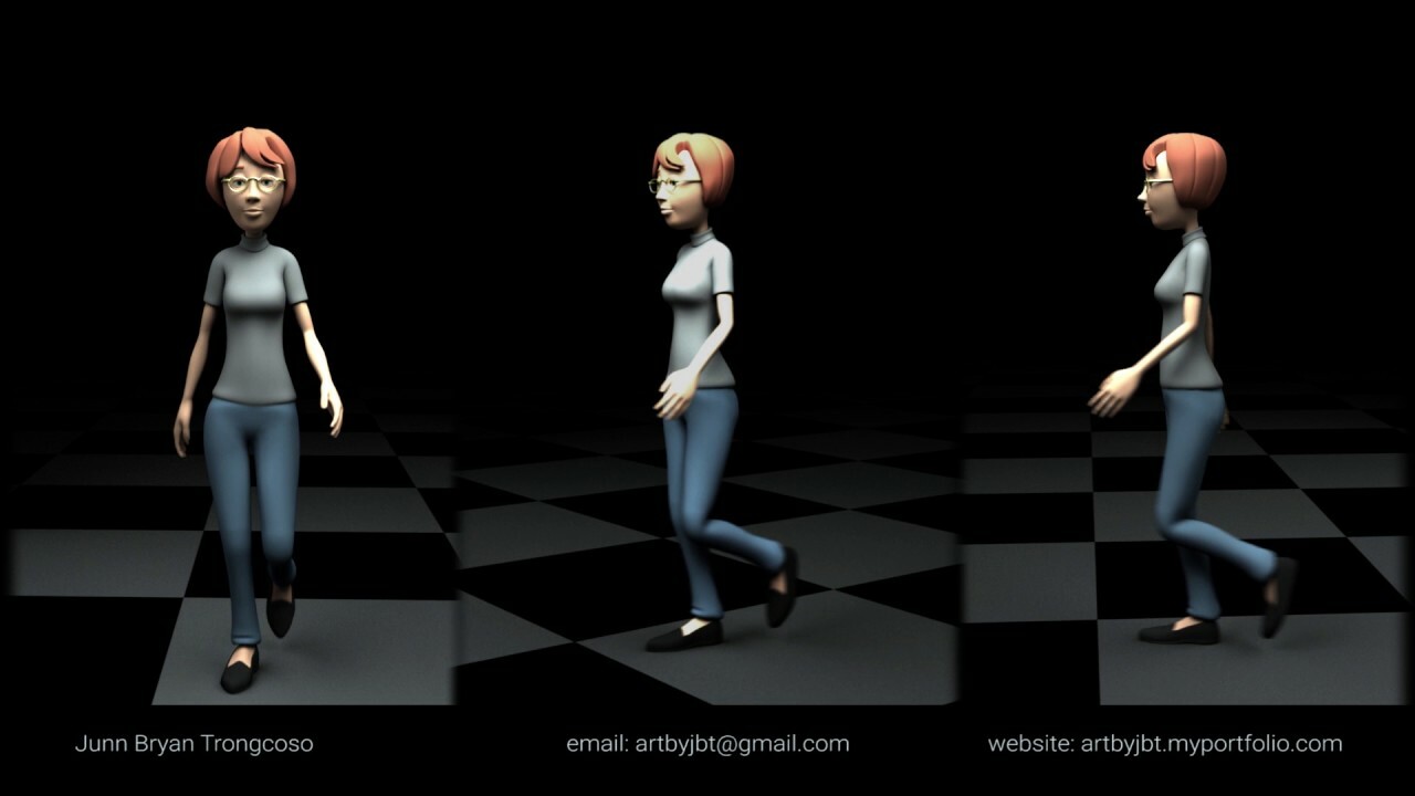 ArtStation - Walk Cycle