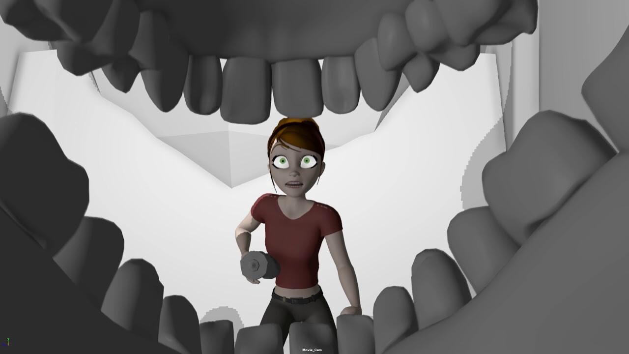 ArtStation - Mery project animation