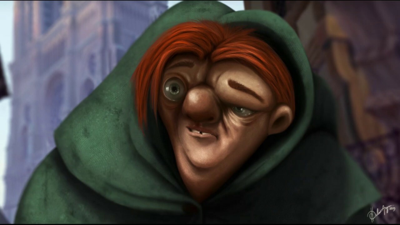 ArtStation - Practice of Digital Painting - Remake Quasimodo