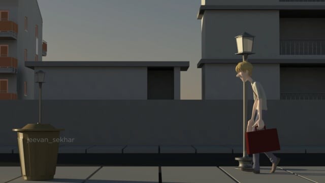ArtStation - Tired Walk | Animation Experiment | Autodesk Maya | Jeevan ...