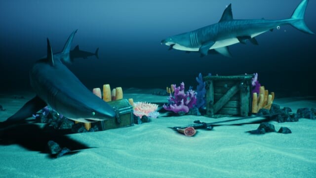 ArtStation - Shark Diorama
