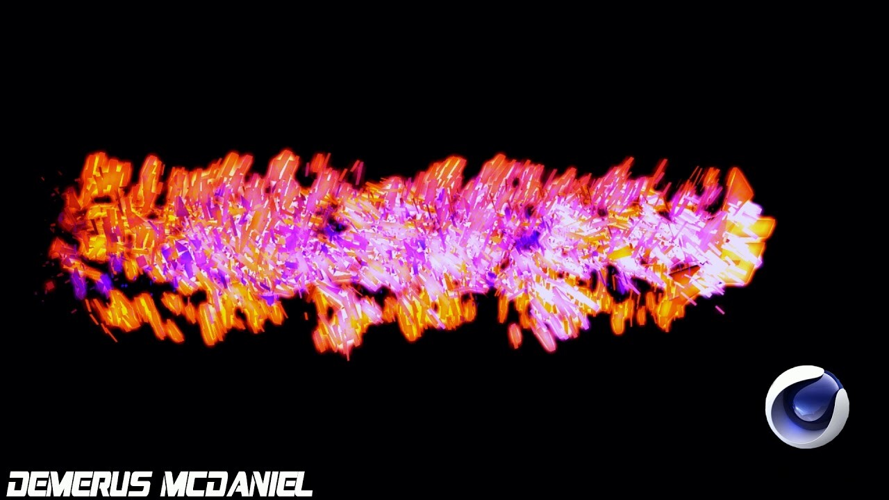 ArtStation - Text Destruction Animation