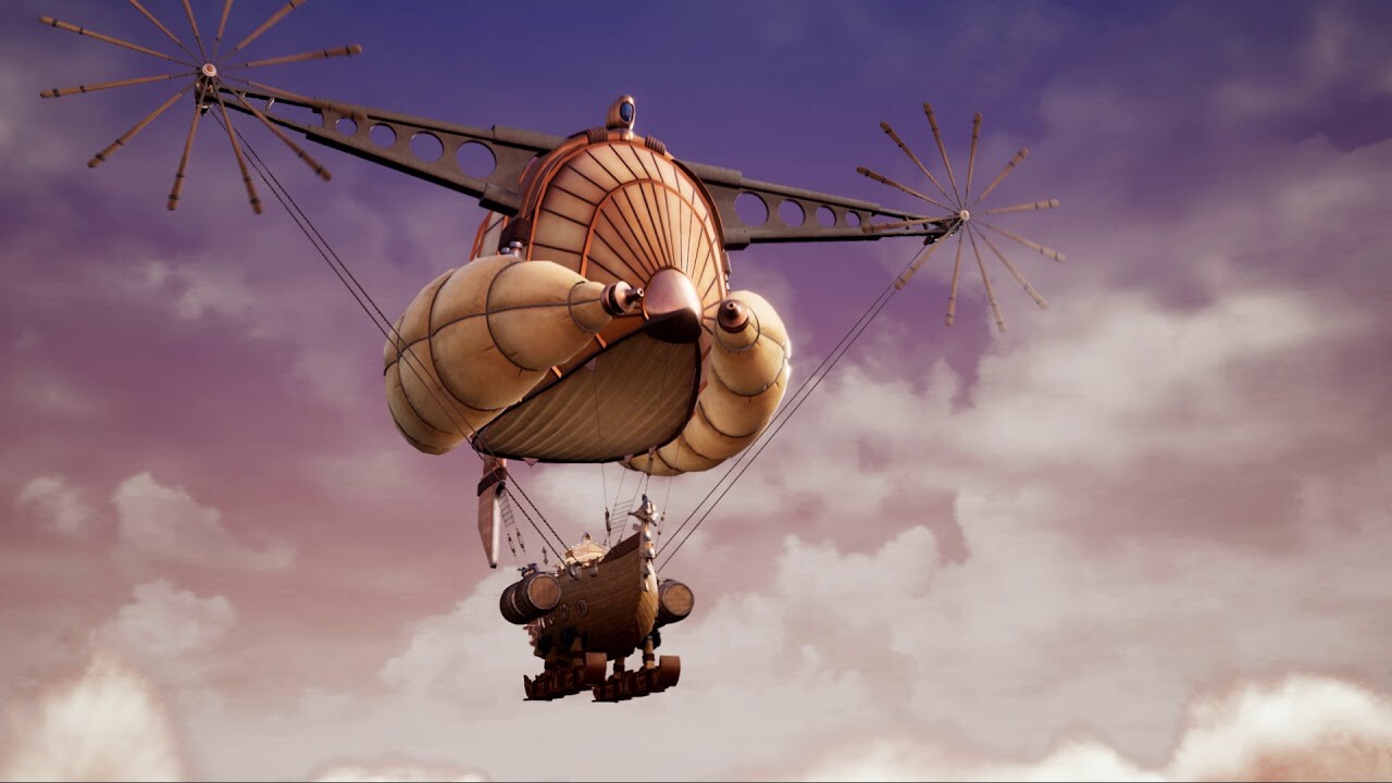 ArtStation - Cargo Ship - Final Fantasy IX