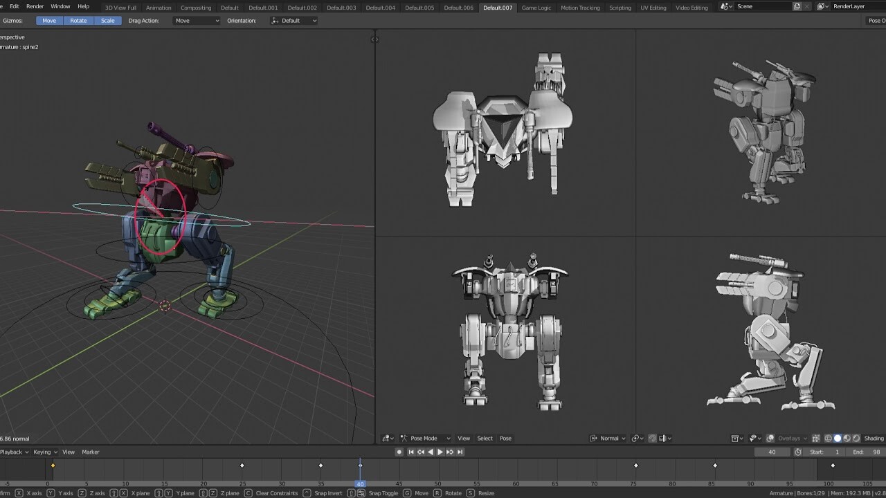 ArtStation - Mech Test Rig