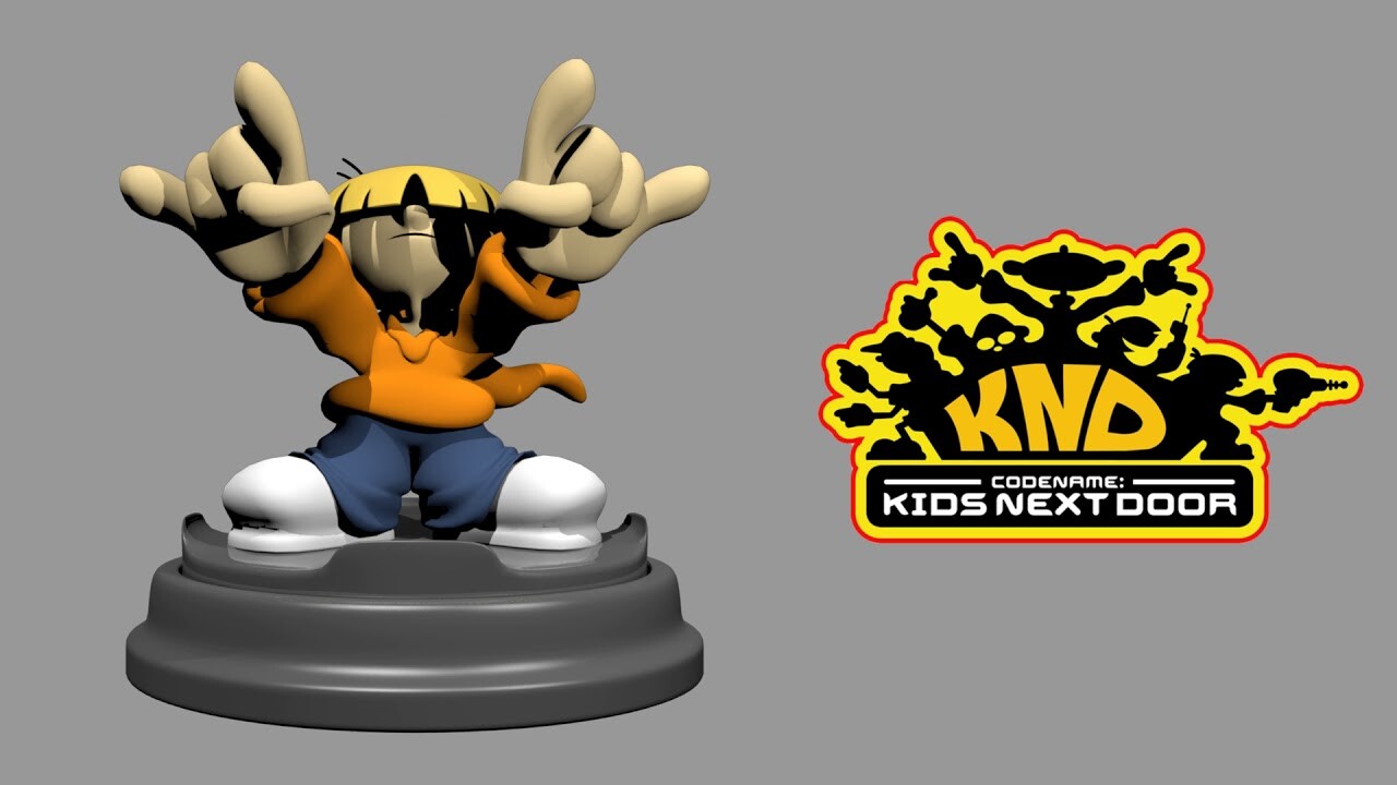 ArtStation - 3D Character Turntable - KND no 4