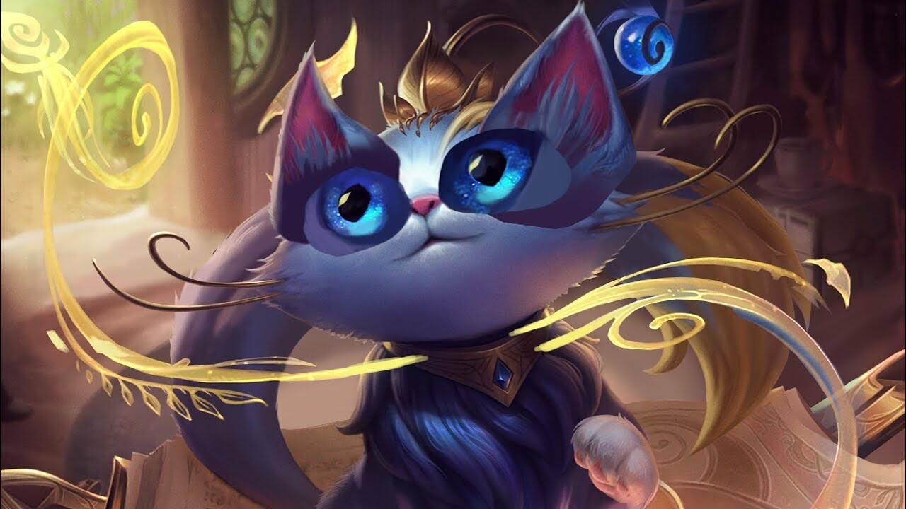 ArtStation - Yuumi Login Screen Animation [Fanart] - League of Legends