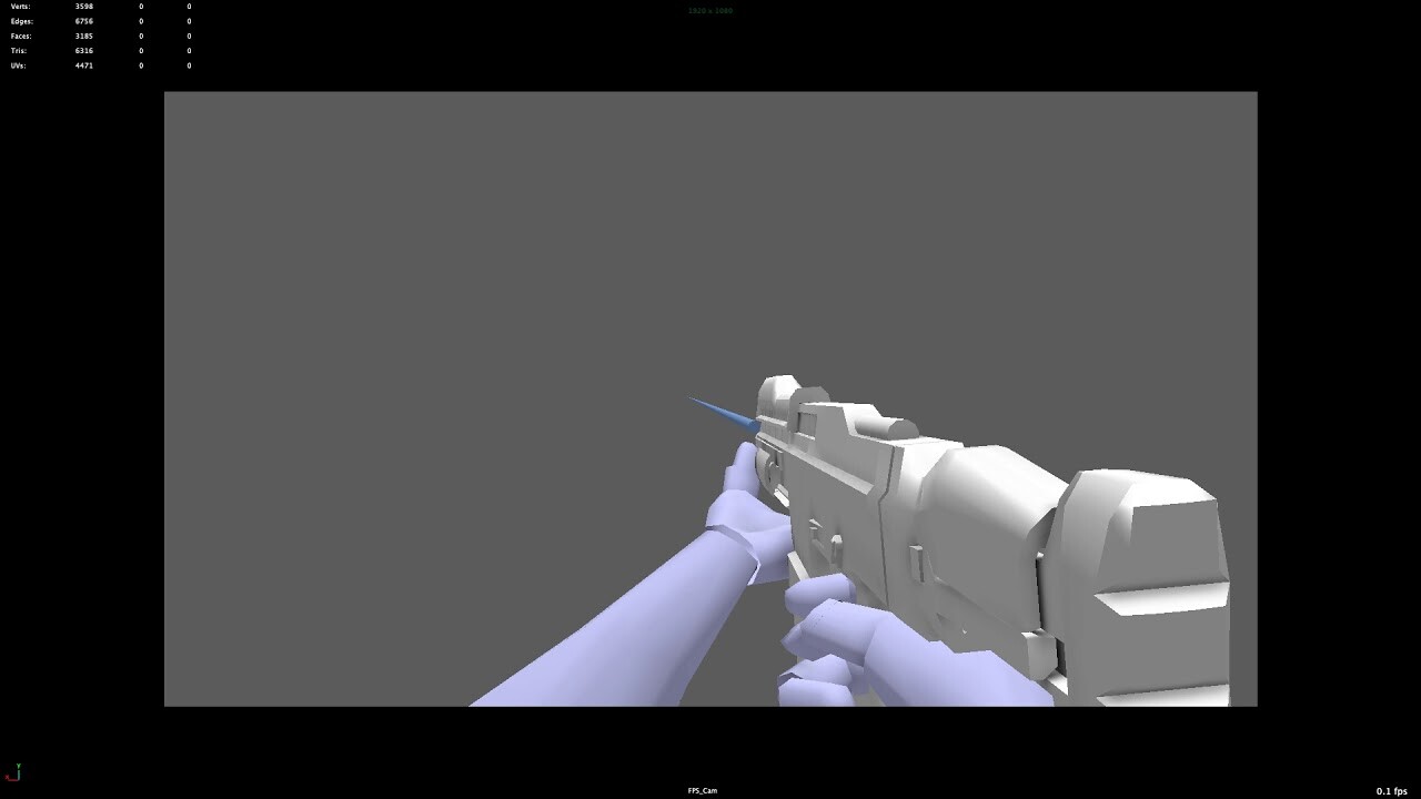 ArtStation - First Person Shooter Animation, Dale Wu