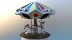 ArtStation - 3D Carousel Animation
