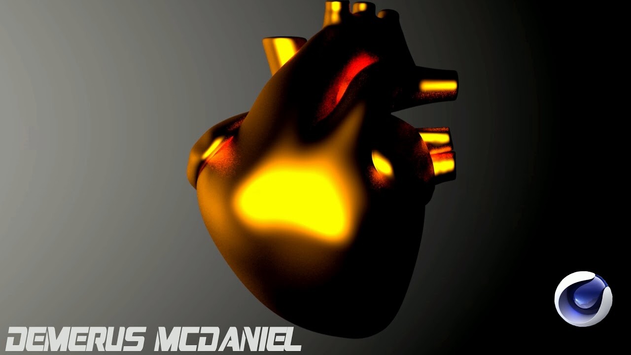 ArtStation - Golden Heartbeat Animation