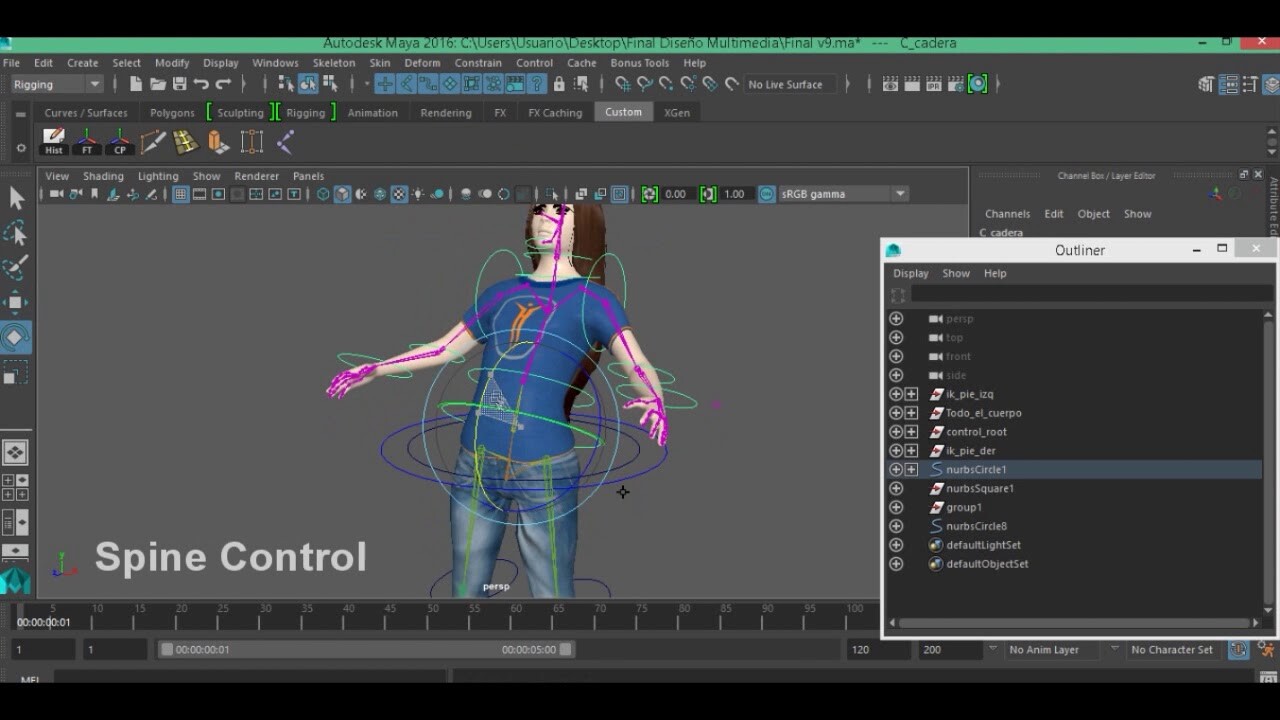ArtStation - Human Character Rig Demo