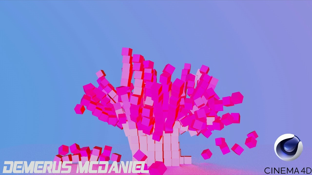 ArtStation - Mograph Sphere Collision Animation